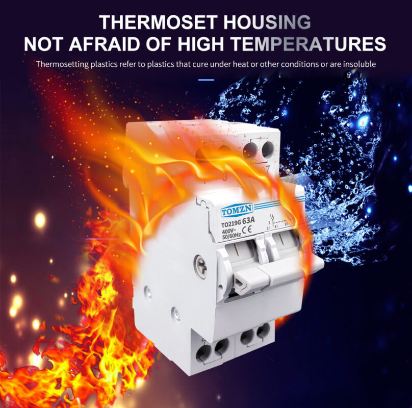 TOMZN 2P 63A Manual Changeover Switch MCB Type – Imex